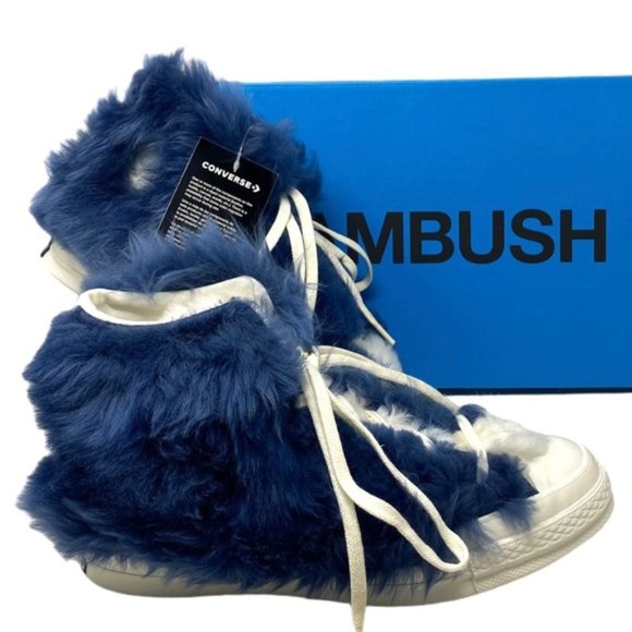 Converse | Shoes | Converse Chuck 7 Fuzzy Hi Sneakers Shearling Wool ...